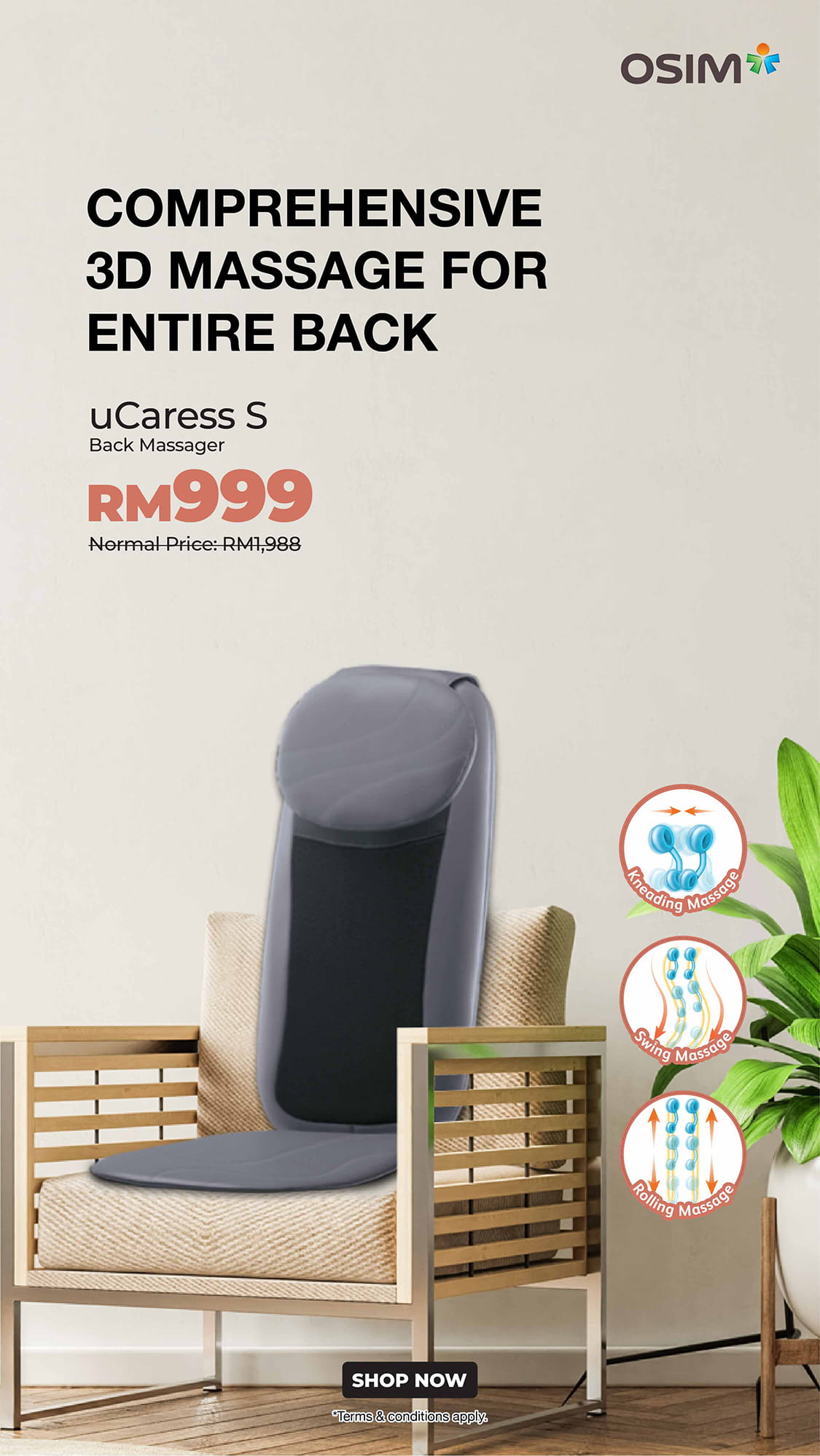 OSIM Malaysia | Shop Online for Healthy Living Products, Massage Chairs