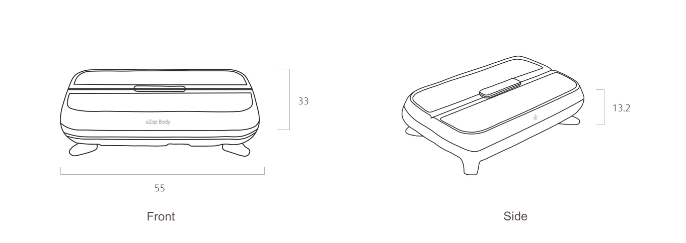 uZap Body Vibration Exercise Board | OSIM Malaysia