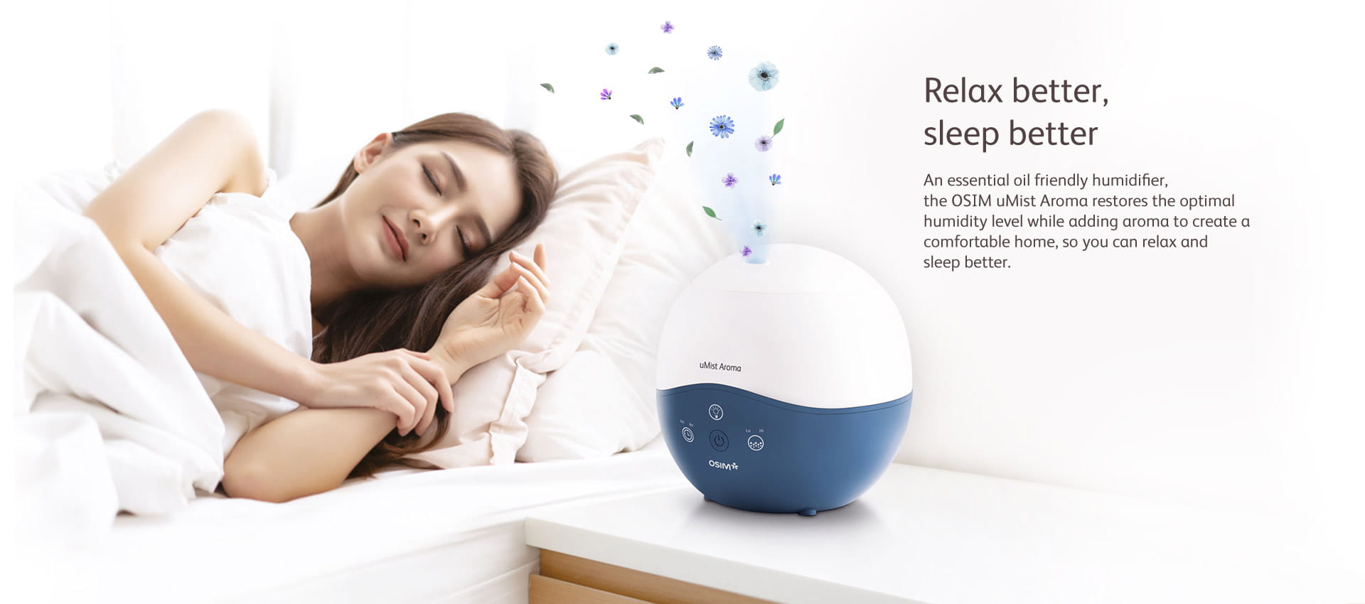 uMist Aroma Humidifier | OSIM Singapore