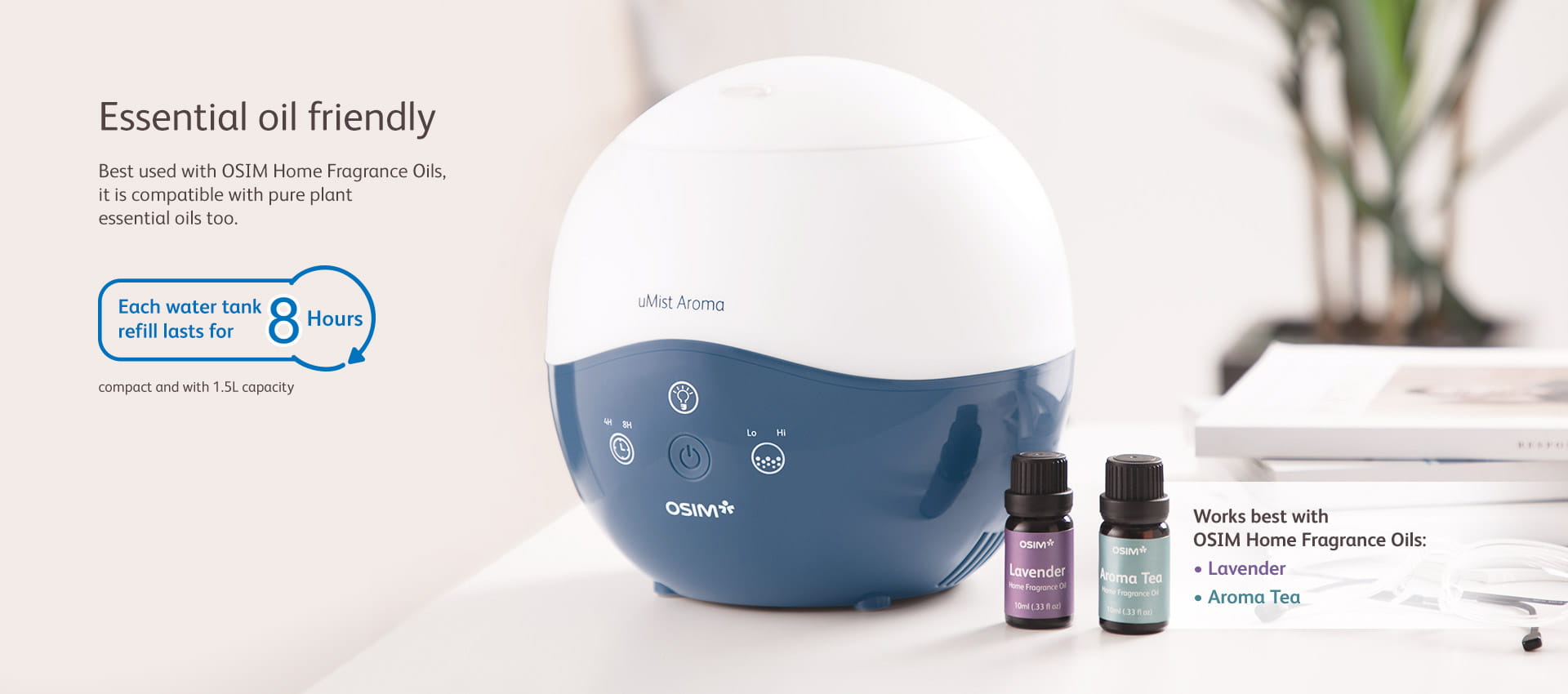 uMist Aroma Humidifier | OSIM Singapore
