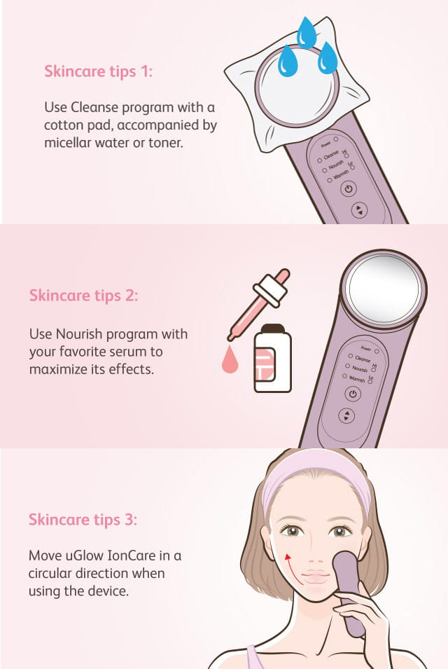 uGlow Set of 4 | OSIM Singapore