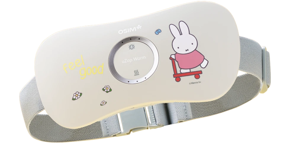暖暖小腹機 x Miffy uZap Warm | 便攜小型按摩器 | OSIM HK