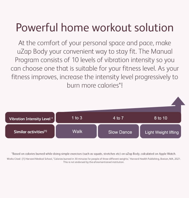 uZap Body Vibration Exercise Board | OSIM Singapore