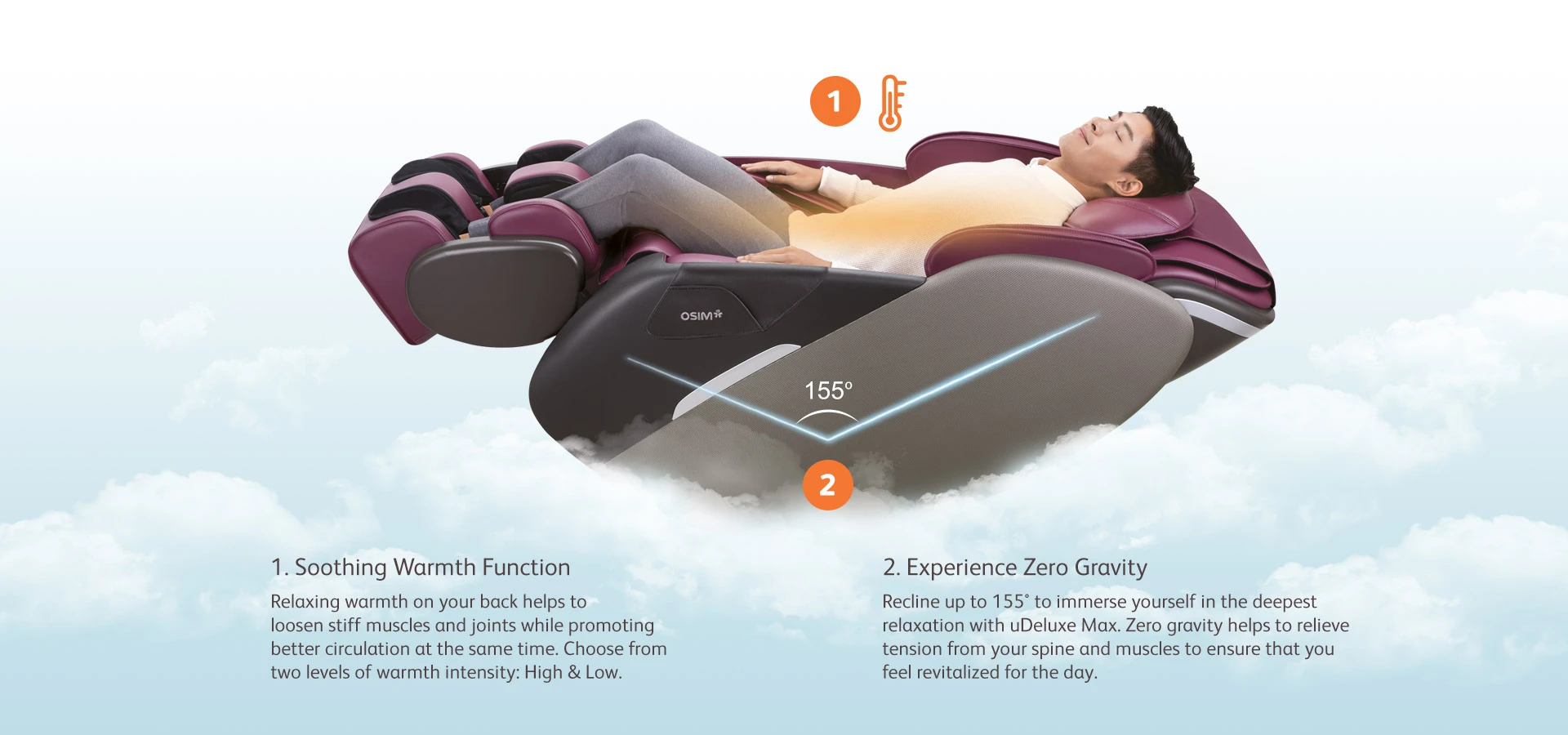 uDeluxe Max Massage Chair | OSIM Thailand