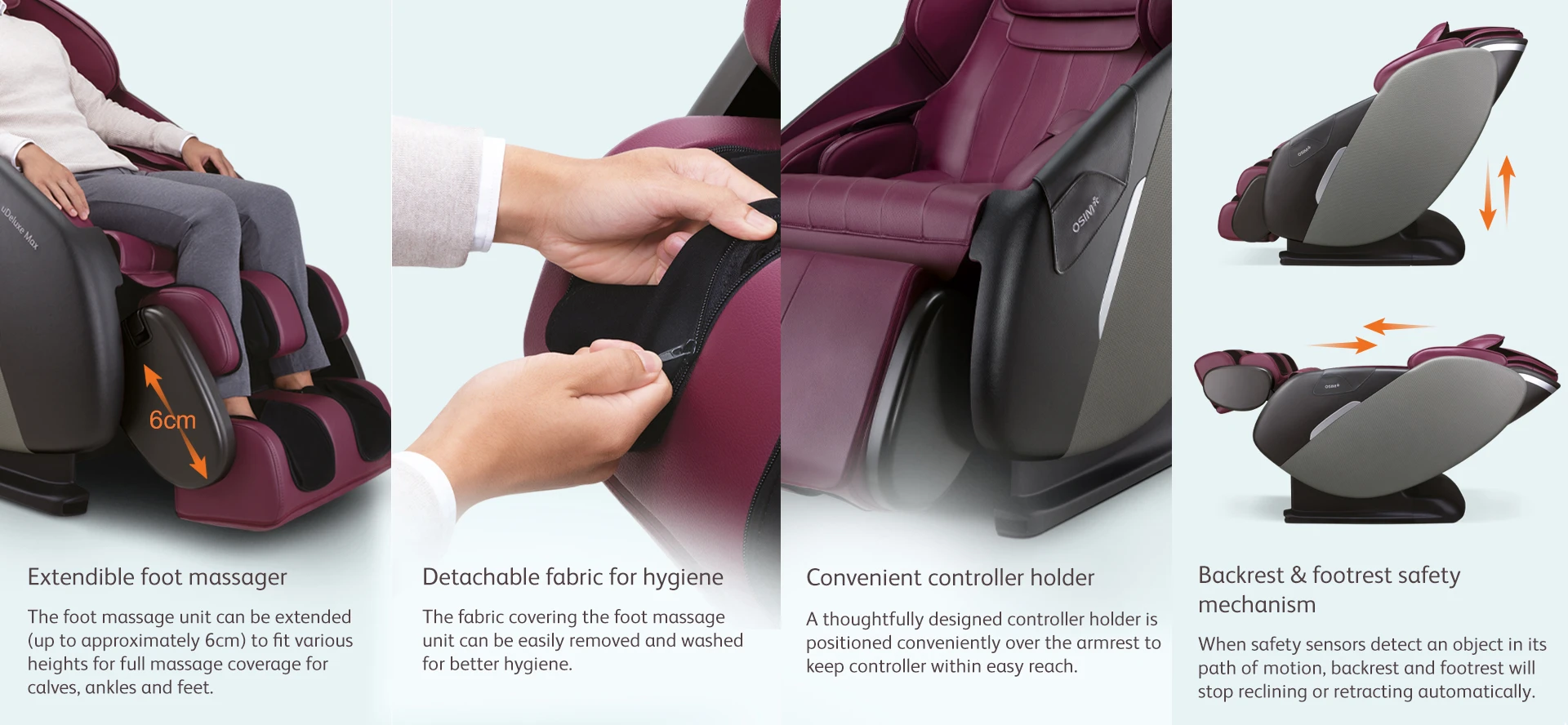 uDeluxe Max Massage Chair | OSIM Thailand