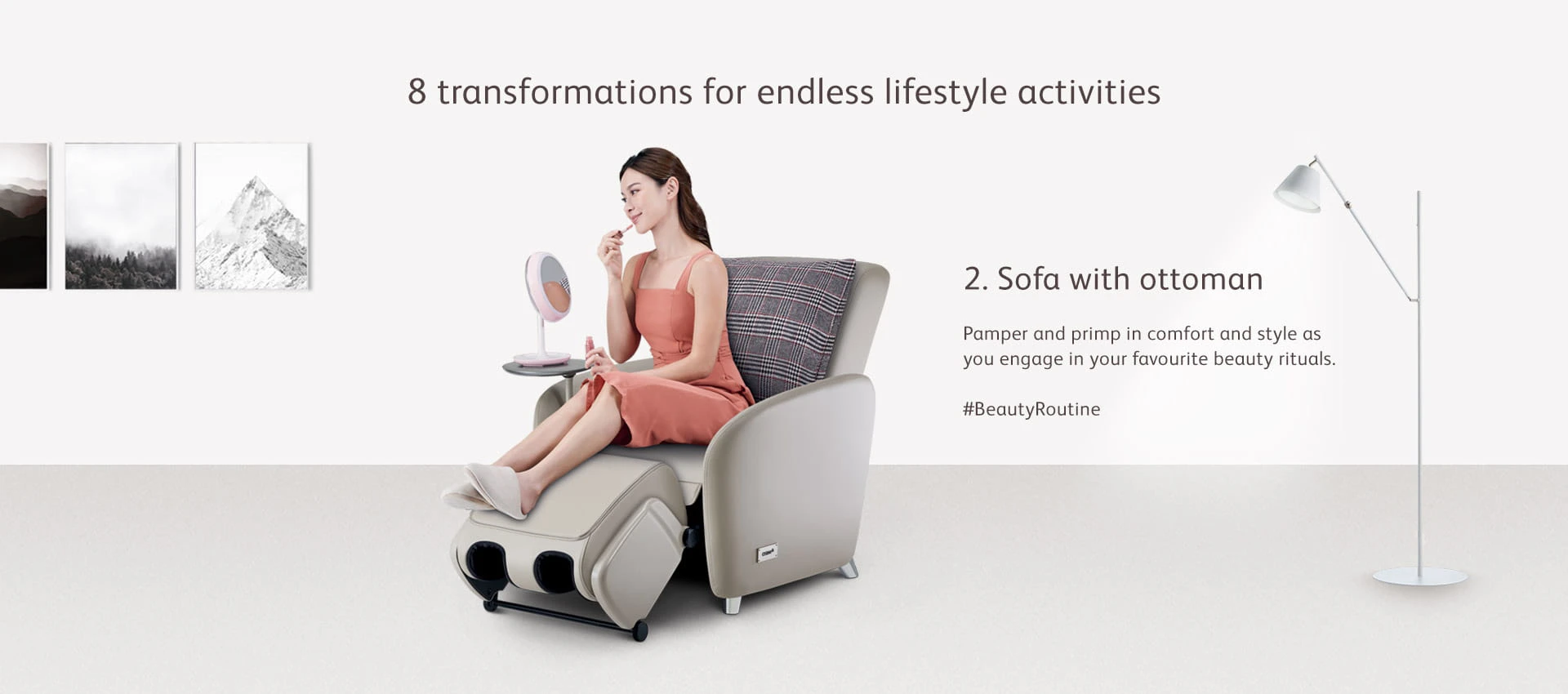 uDiva 3 Plus Massage Sofa | OSIM Thailand
