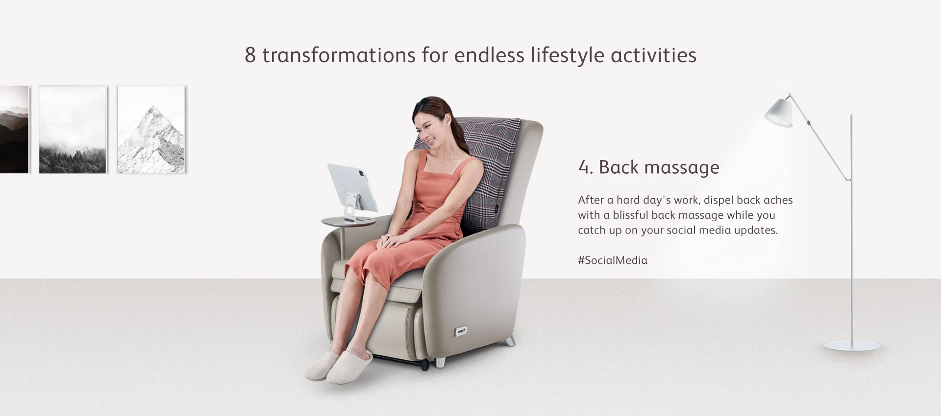 uDiva 3 Massage Sofa | OSIM Malaysia
