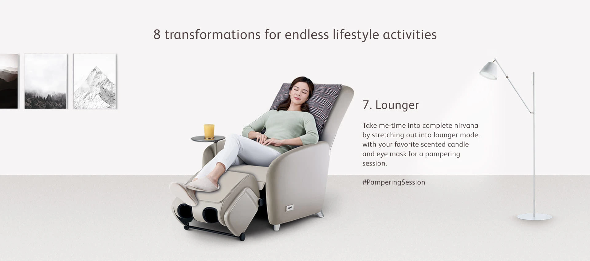 uDiva 3 Plus Massage Sofa | OSIM Thailand
