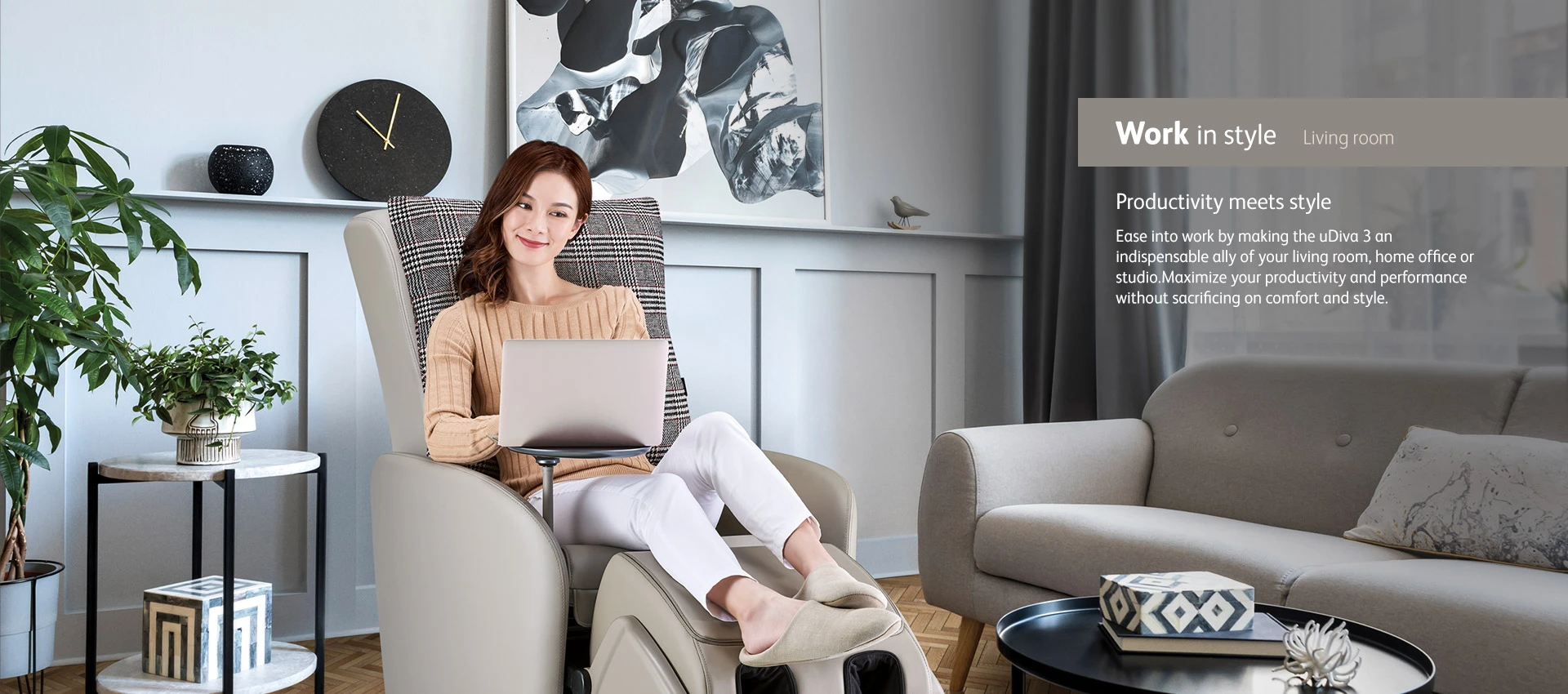 uDiva 3 Massage Sofa | OSIM Malaysia