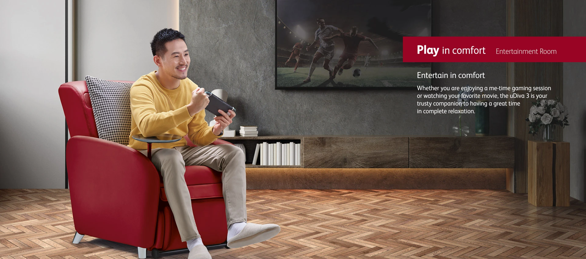 uDiva 3 Massage Sofa | OSIM Malaysia