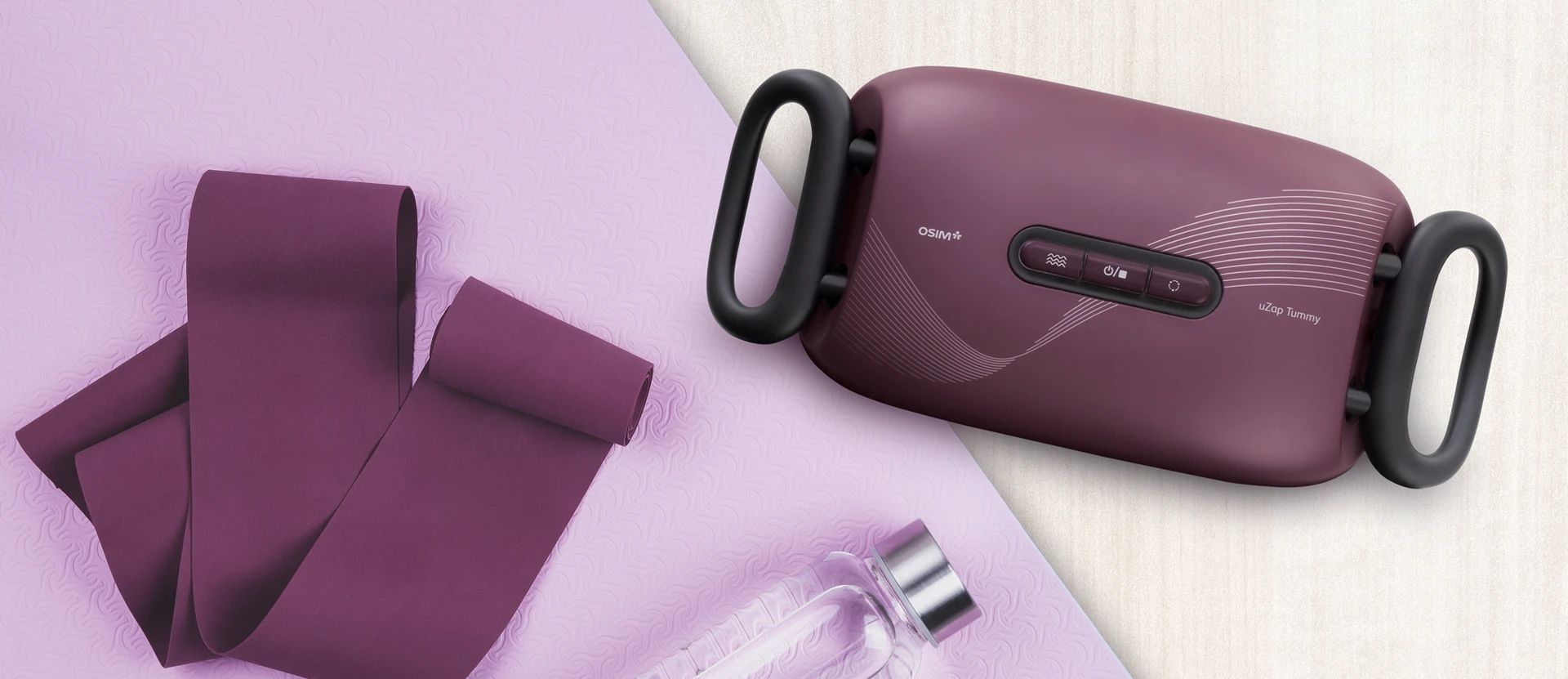 uZap Tummy Vibrating Abdominal Massager | OSIM Malaysia