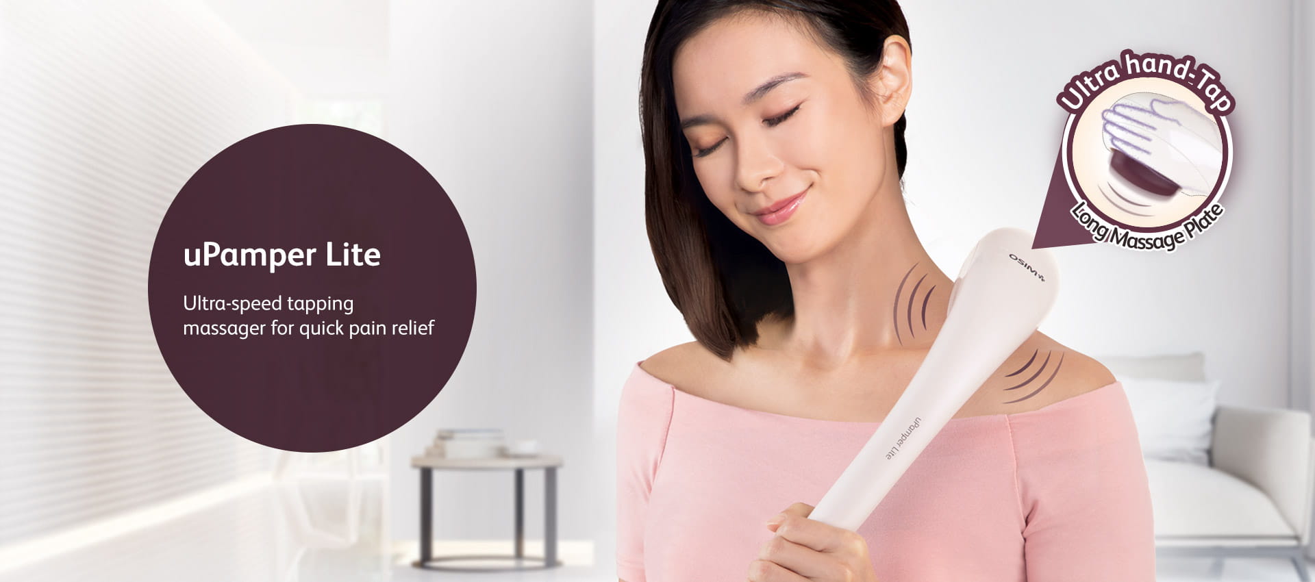 uPamper Lite Handheld Massager | OSIM Thailand