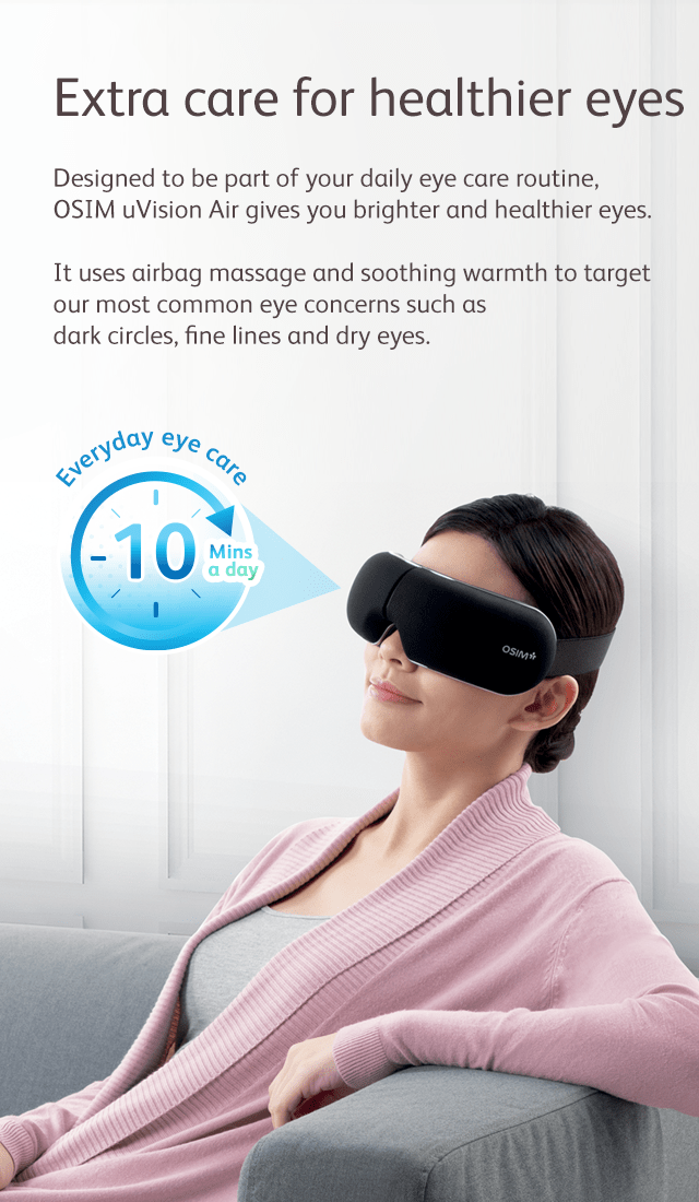 Uvision Air Eye Massager Osim Singapore