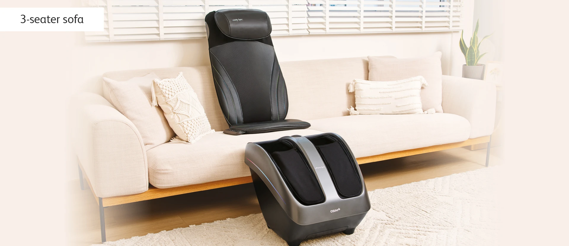 OSIM Invisible Massage Chair | Small Massage Chairs | OSIM Singapore