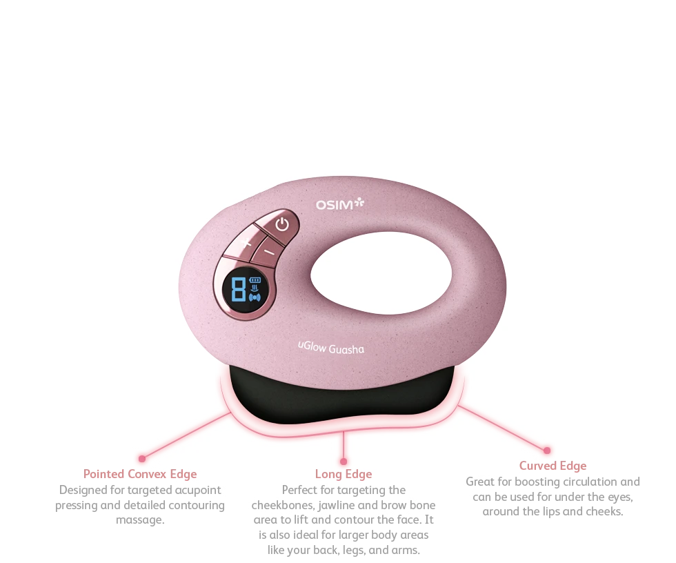 uGlow Guasha | Vibrating Guasha Massager | OSIM Singapore