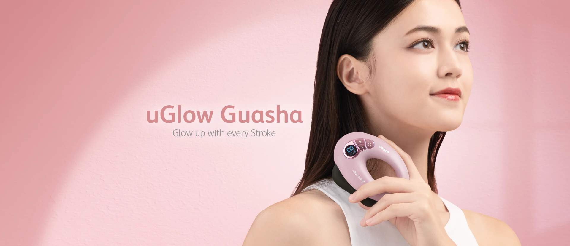 uGlow Guasha | Vibrating Guasha Massager | OSIM Singapore