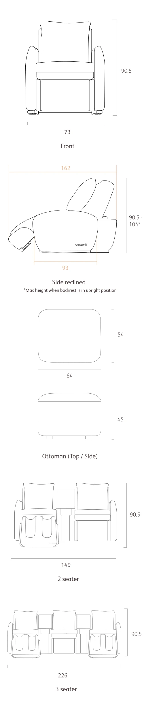 uDiva SOFA | Multi-functional Massage Sofa | OSIM Singapore