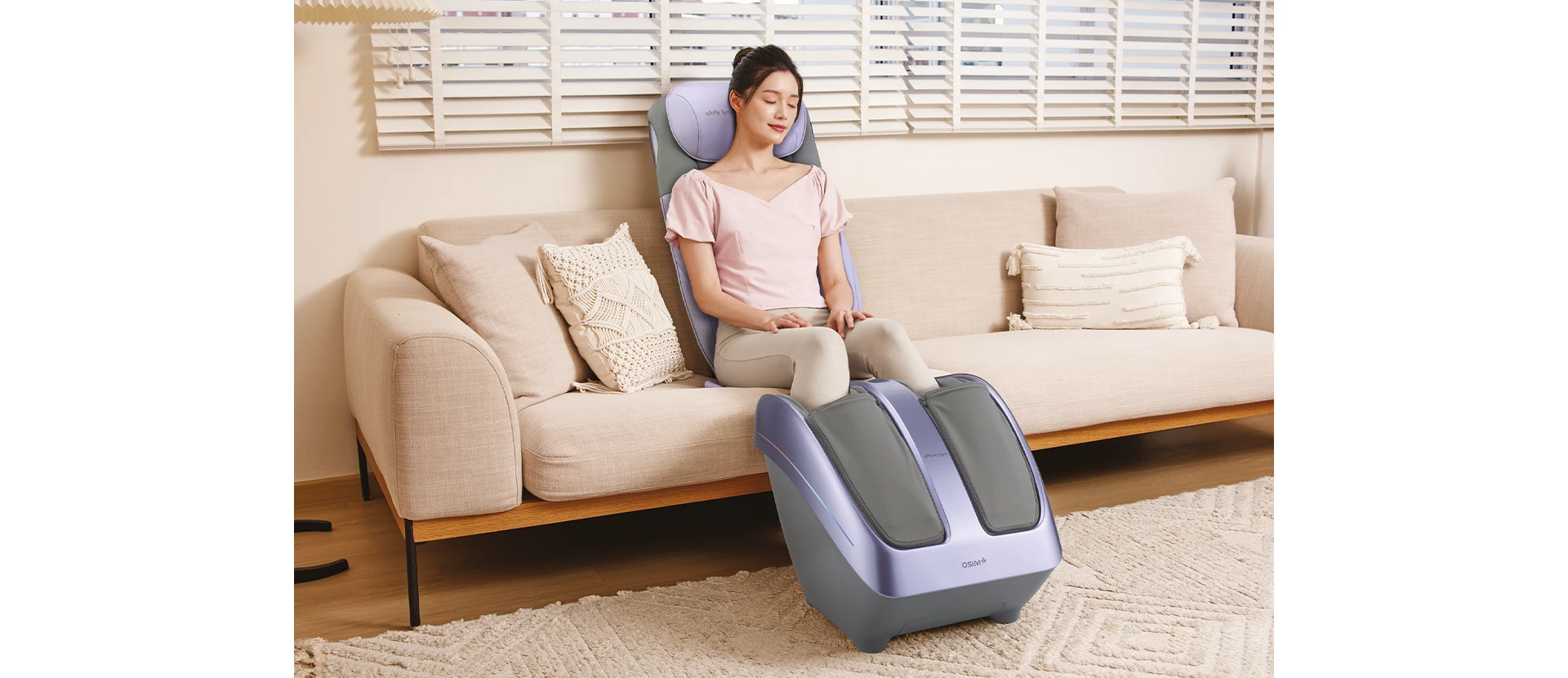 uPhoria Sync | Lower Body Massagers | OSIM Singapore