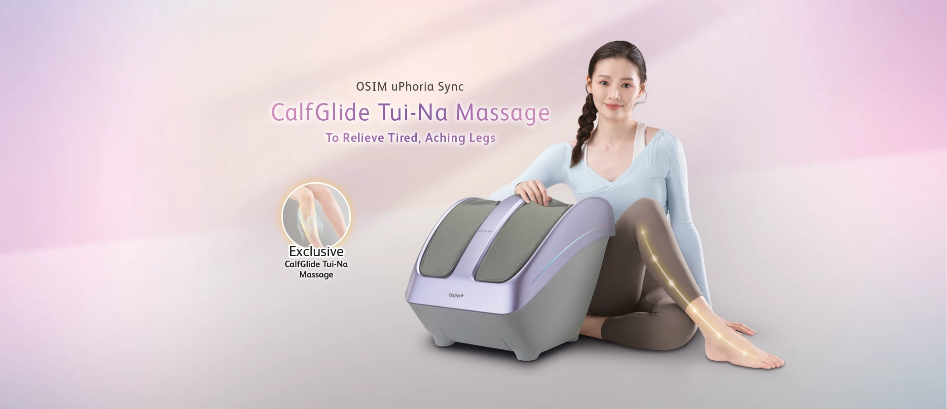 uPhoria Sync | Lower Body Massagers | OSIM Singapore