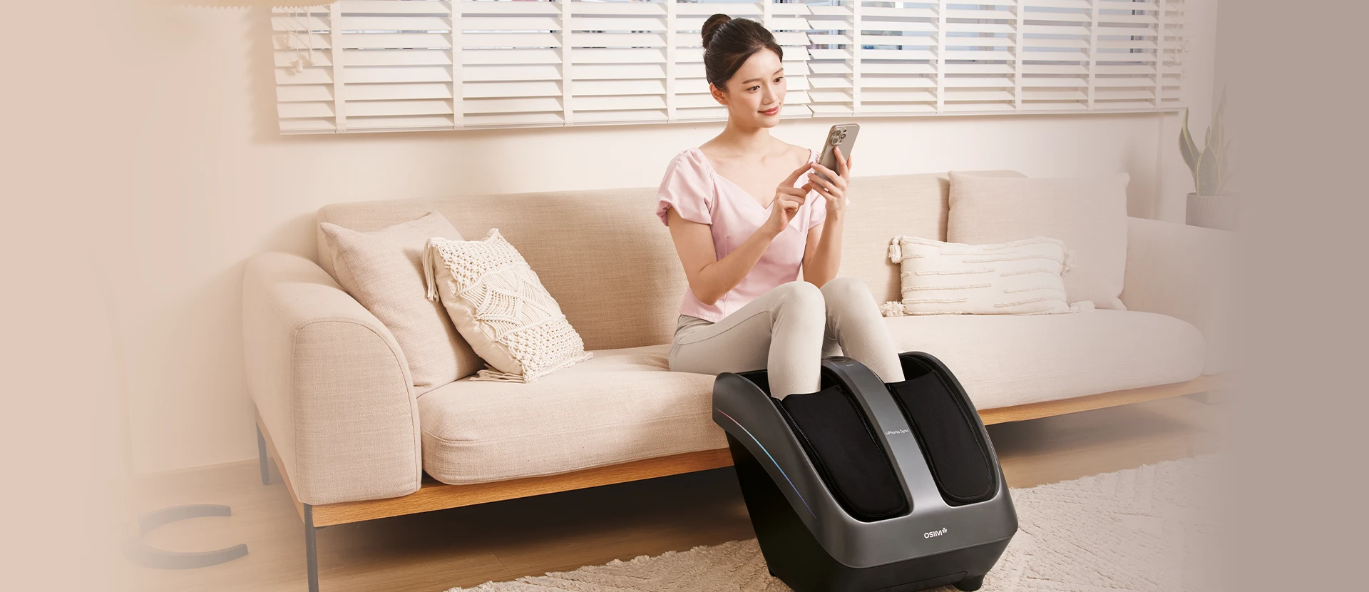 uPhoria Sync | Lower Body Massagers | OSIM Singapore