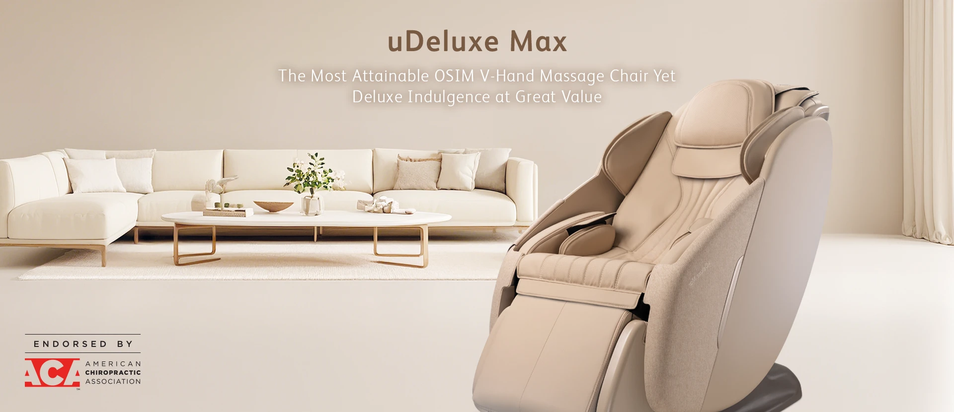 uDeluxe Max Massage Chair |OSIM Malaysia