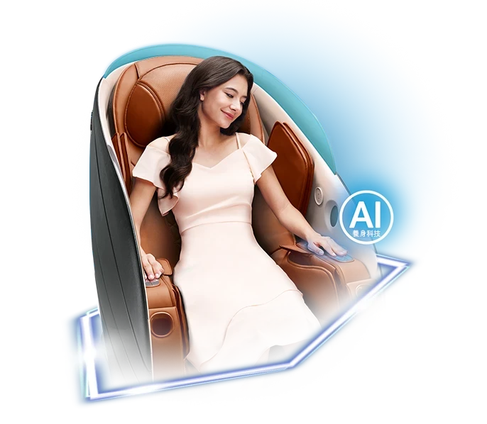 OSIM 5感養身椅 - 數據AI養身科技X睡眠科技