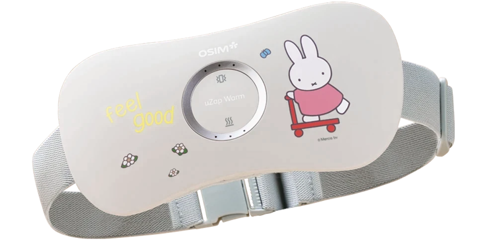 OSIM 暖腹寶 miffy限量款 - 溫熱震動按摩，緩解生理期不適
