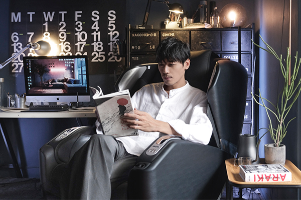 名人愛用見證，OSIM 減壓養身椅，結合AI＋按摩科技更智慧