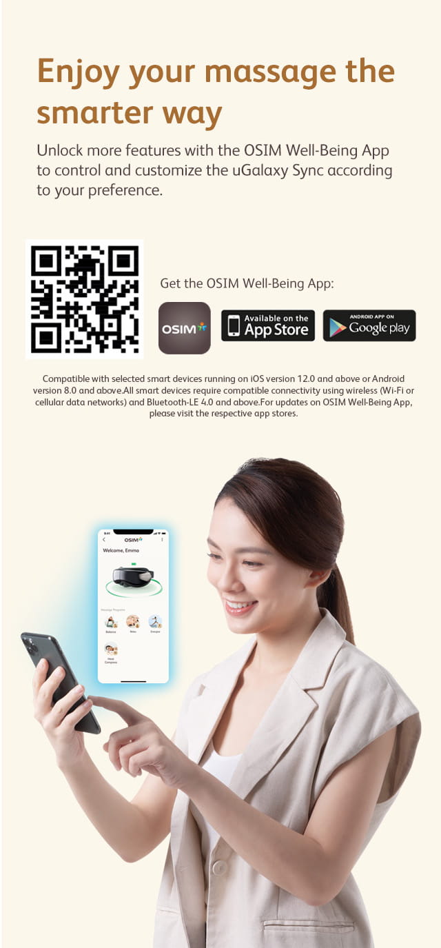 uGalaxy Sync Eye Massager | OSIM Singapore