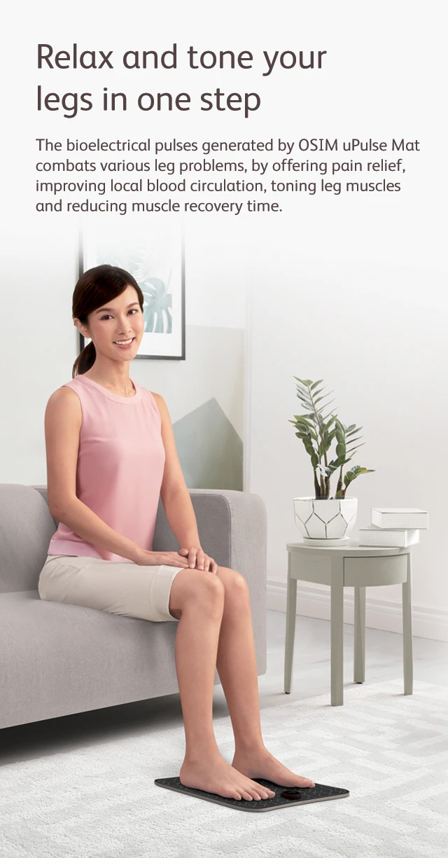 uPulse Mat EMS Massager | OSIM Singapore